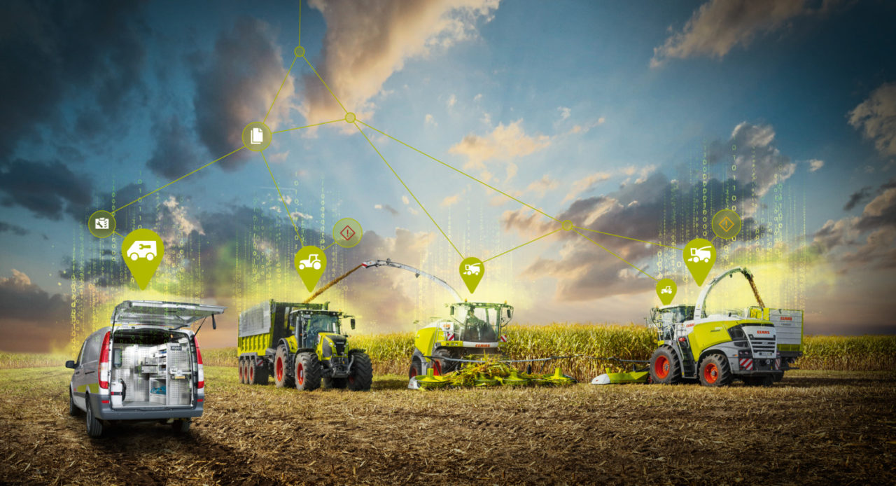 Plus jamais seul avec l'application CLAAS connect - JF-AGRI