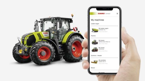 Plus jamais seul avec l'application CLAAS connect - JF-AGRI