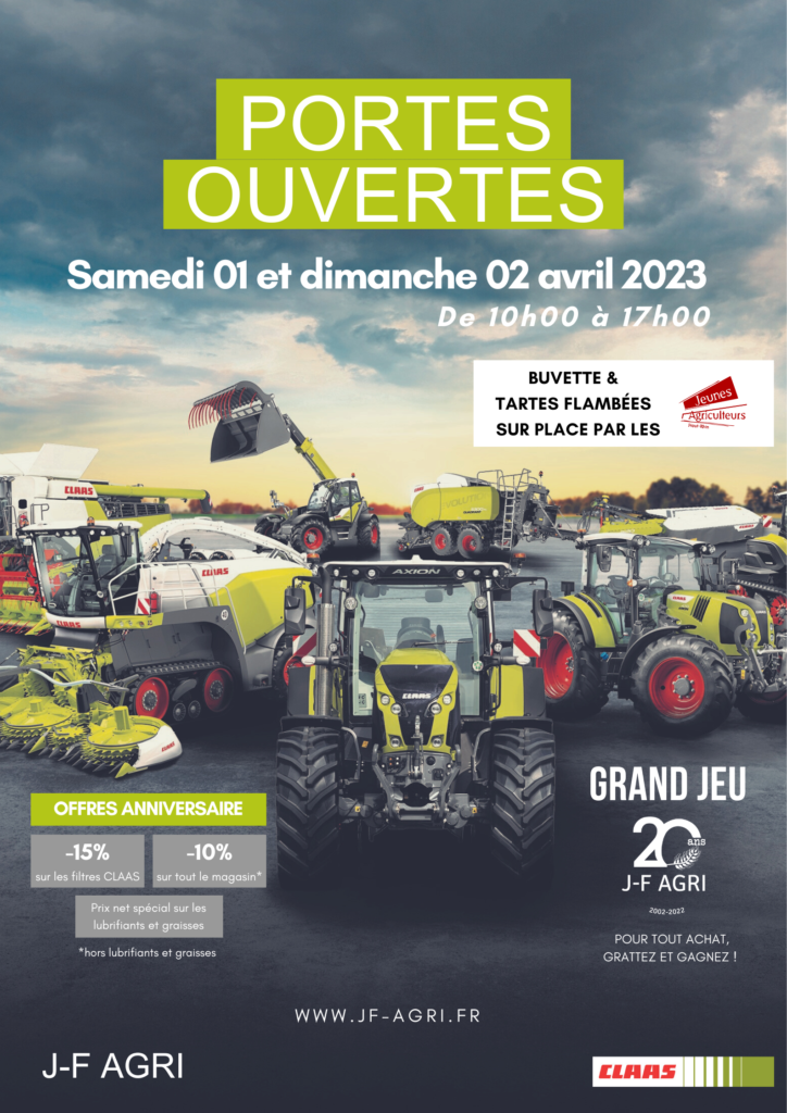 Portes Ouvertes J-F AGRI 20 ANS